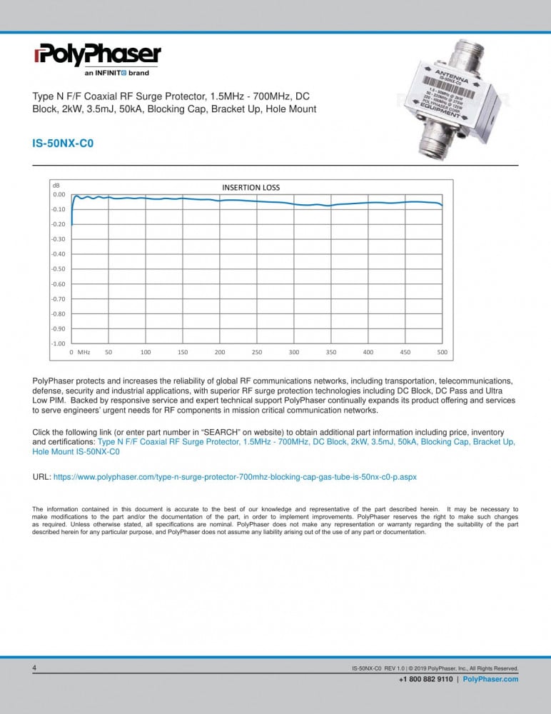 IS-50NX-C0 technical document page 4