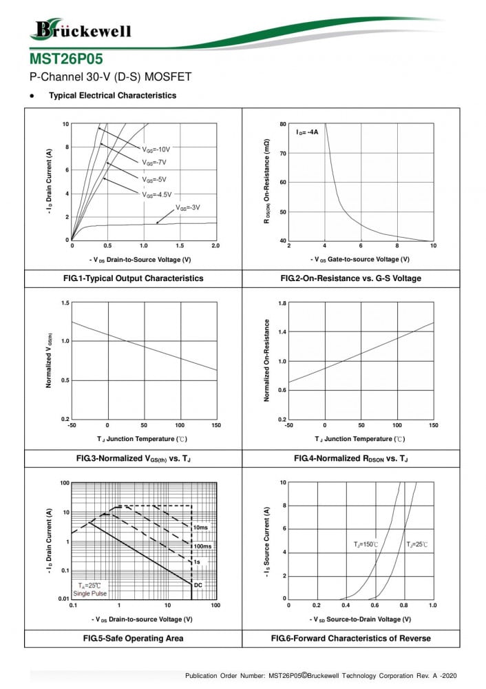 MST26P05 datasheet page 4