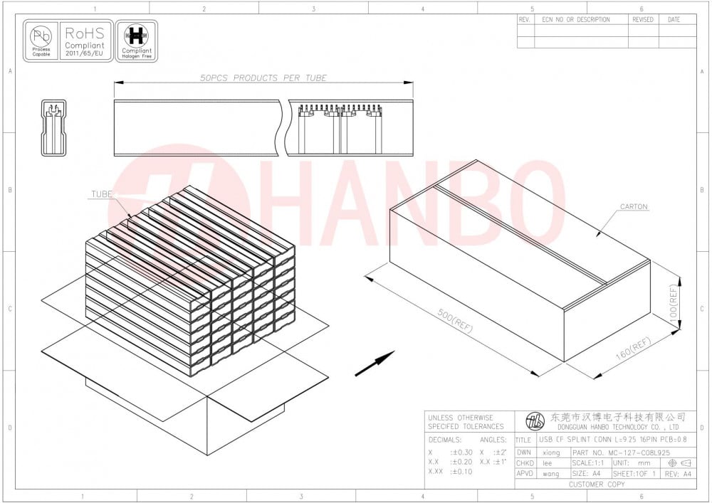 MC-127-C08L65 technical document page 2