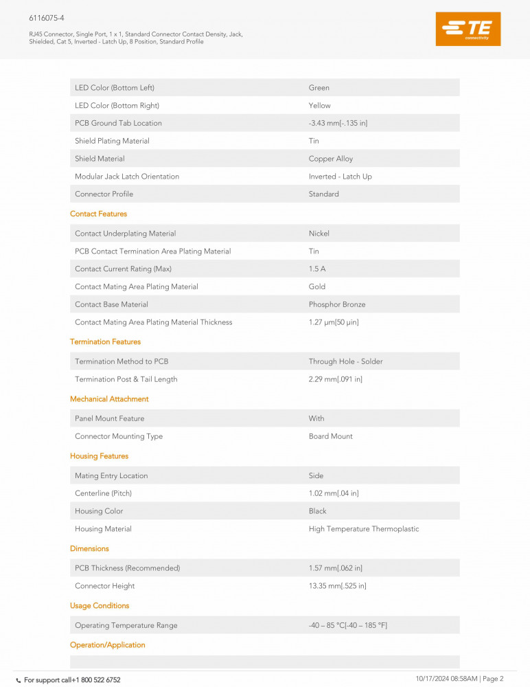 6116075-4 technical document page 2