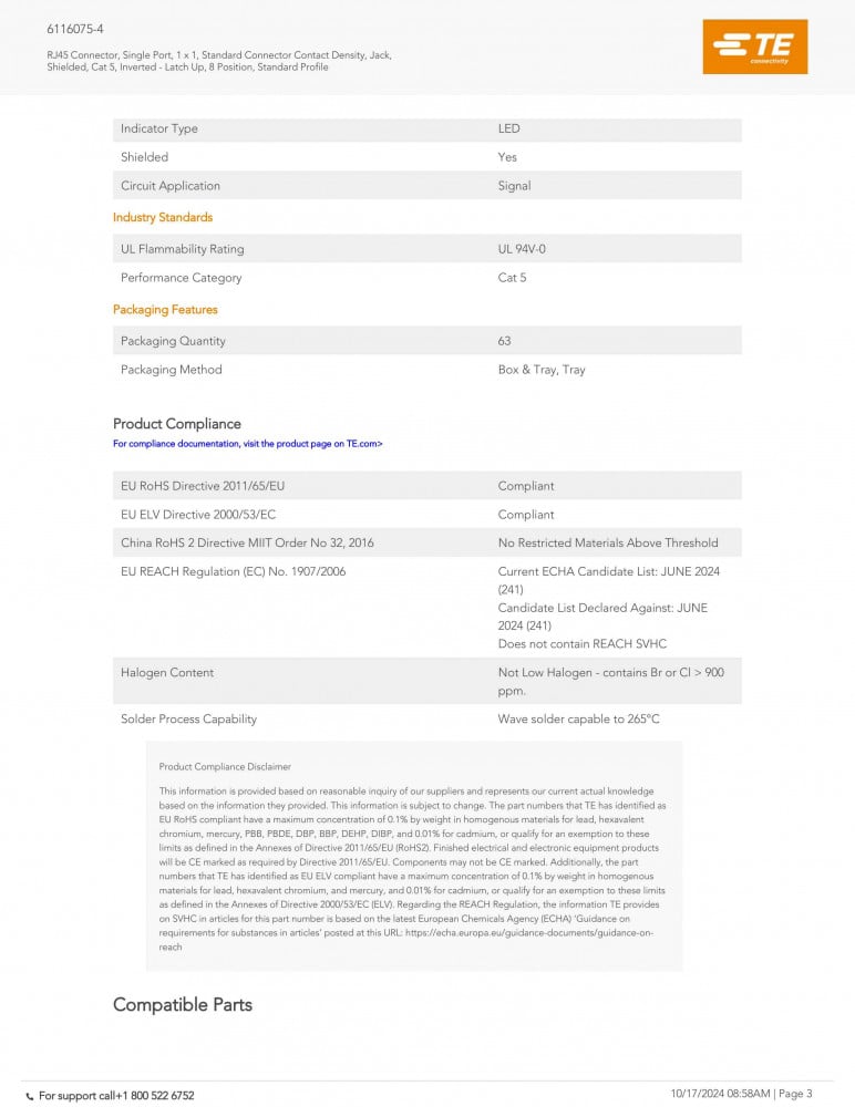 6116075-4 technical document page 3