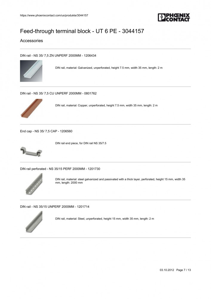Phoenix Contact 3044157 technical document page 7