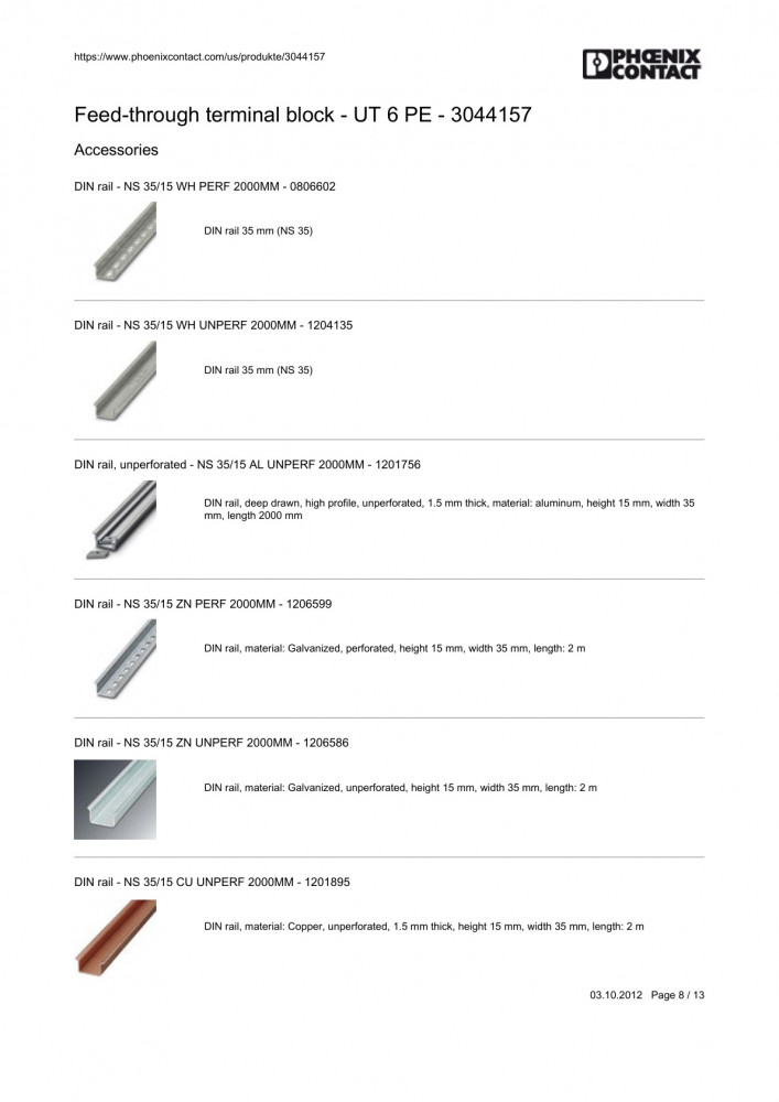 Phoenix Contact 3044157 technical document page 8