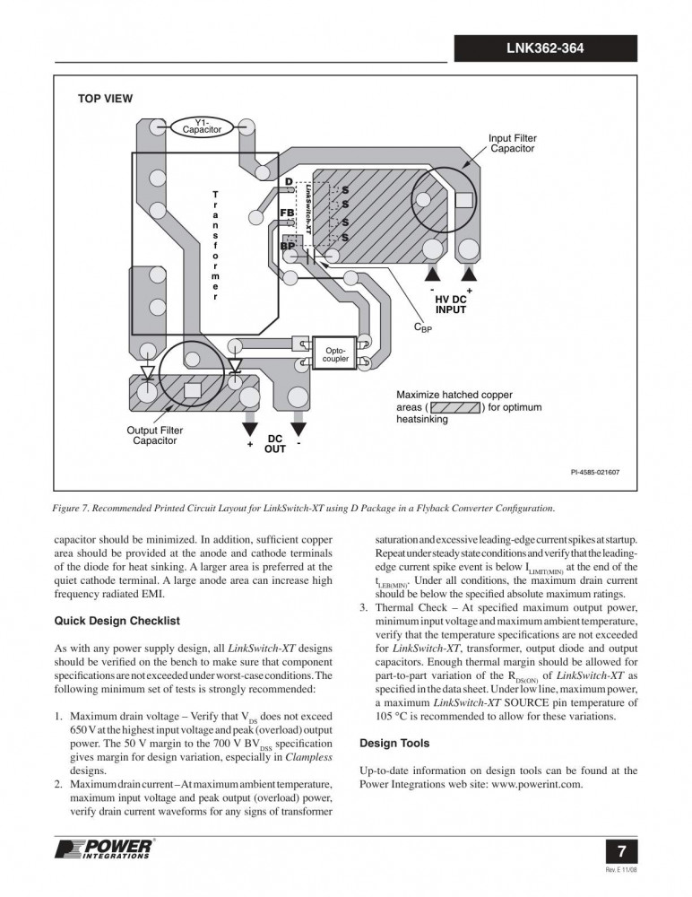 LNK364GN-TL datasheet page 7