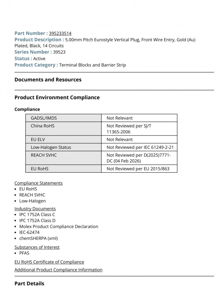 Product document preview, page 1