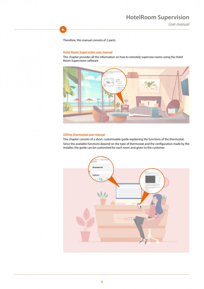 Legrand Hotel Room Supervision manual page 5