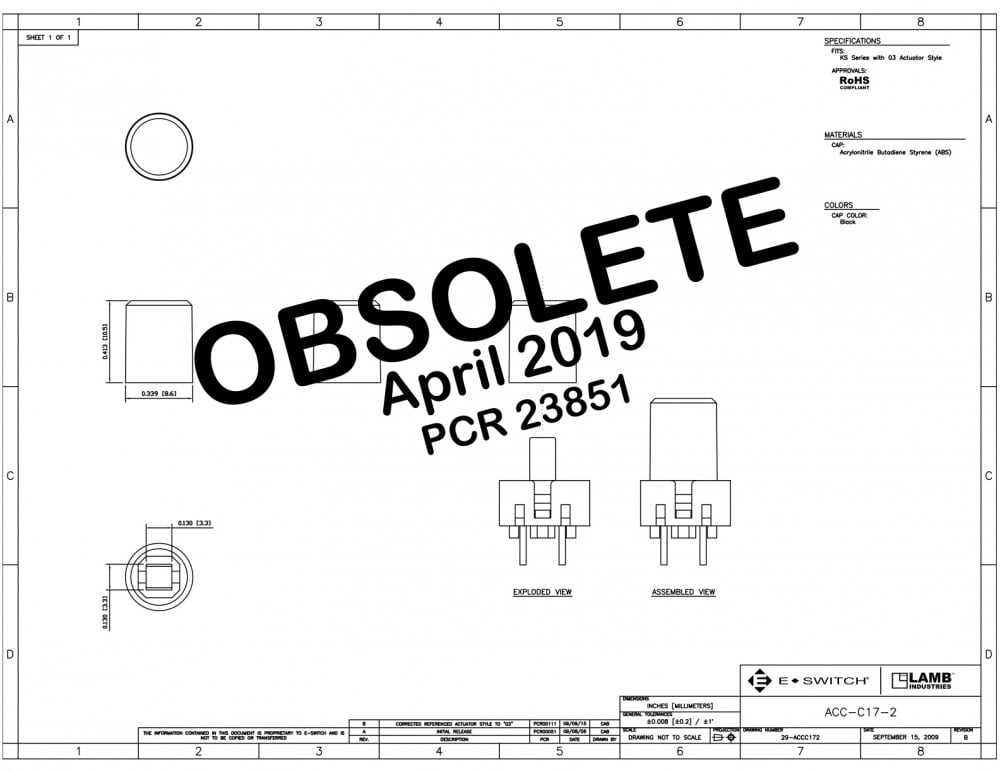 E-Switch ACC-C17-2 technical drawing preview