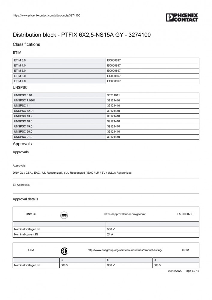 3274100 product document page 6