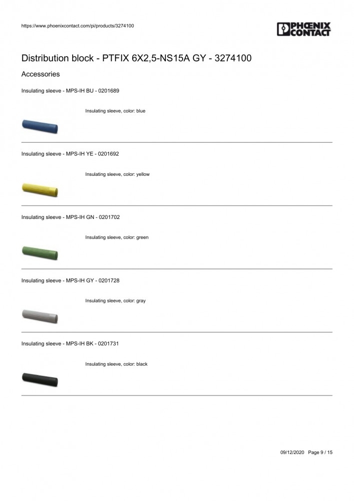 3274100 product document page 9