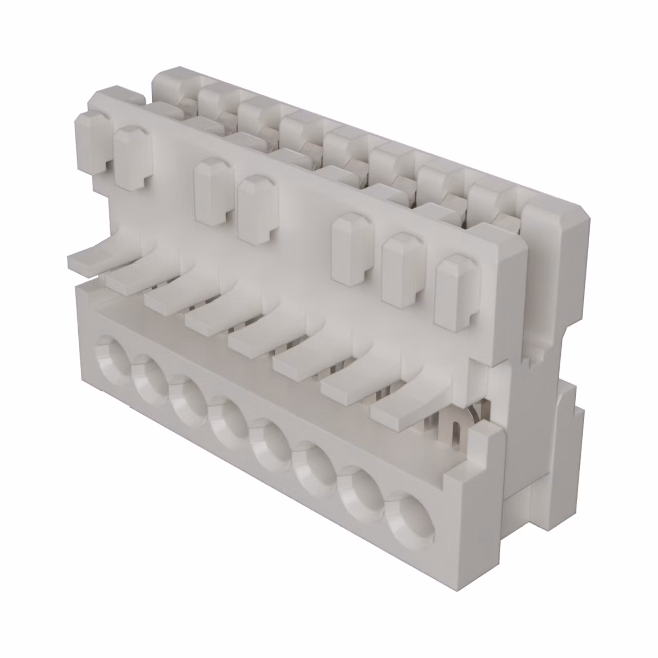 Appli-Mate RAST 2.5 IDT Housing, 2.50mm Pitch, Direct/Indirect, Female, 8 Circuits, Position Keys C and F Removed for sale