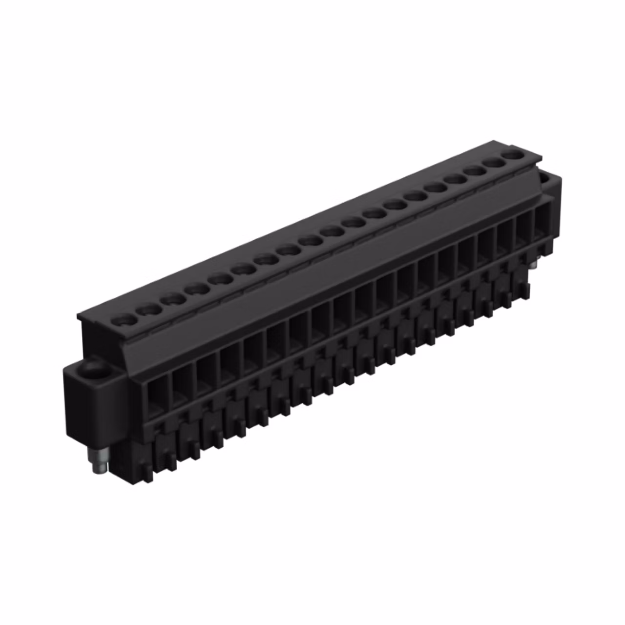 3.50mm Pitch Eurostyle Vertical Plug, with Retention Screws, Front Wire Entry, 19 Circuits for sale