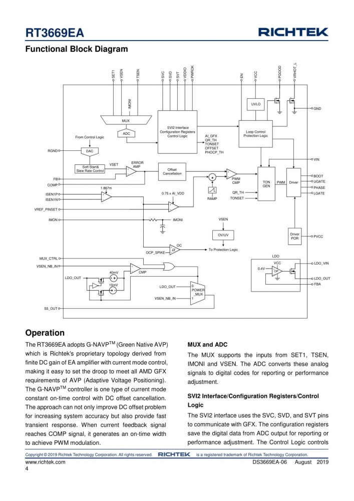 RT3669EA datasheet page 4