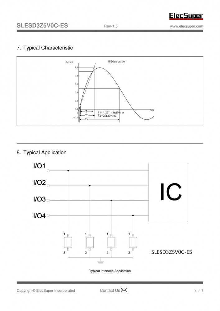 SLESD3Z5V0C-ES datasheet page 4