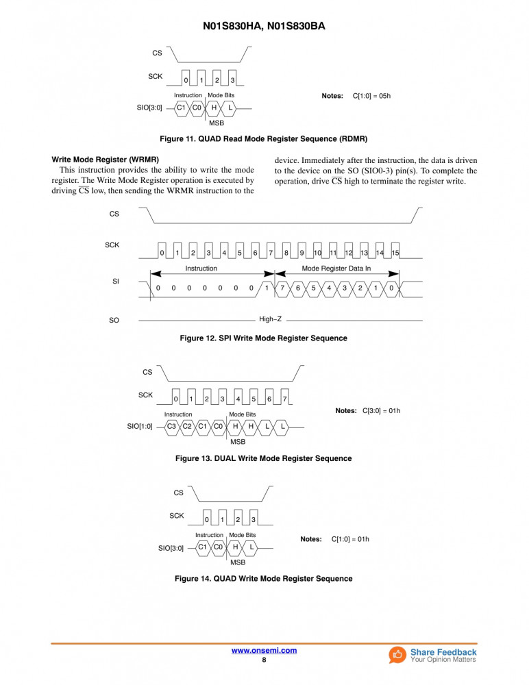 N01S830 datasheet page 8
