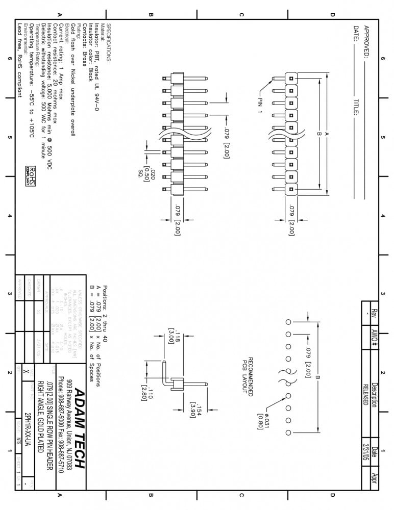 ADAM TECH 2PH1R-10-UA document page
