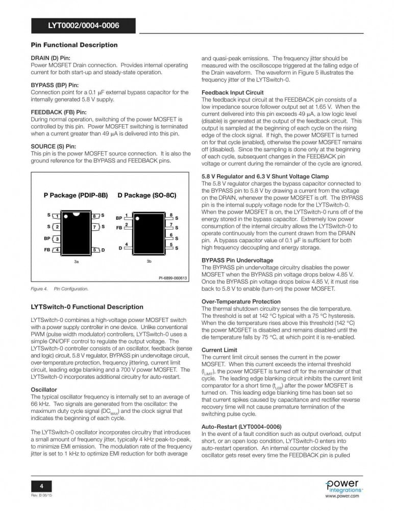 LYT0002P datasheet page 4
