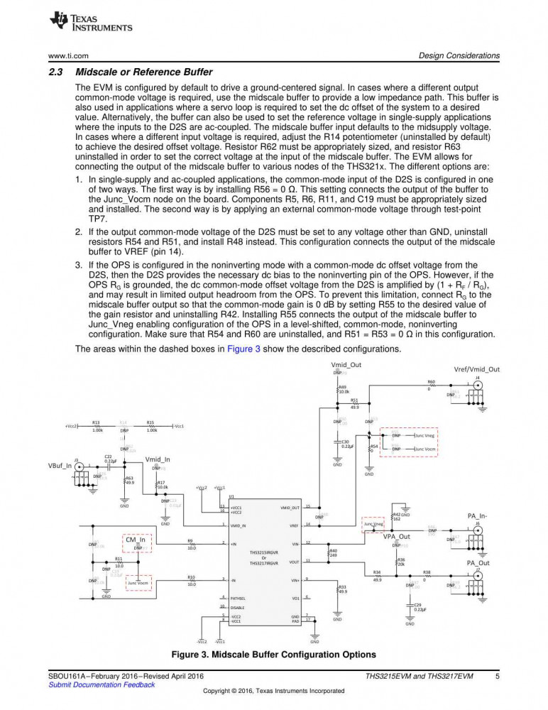 THS3217EVM technical document page 5