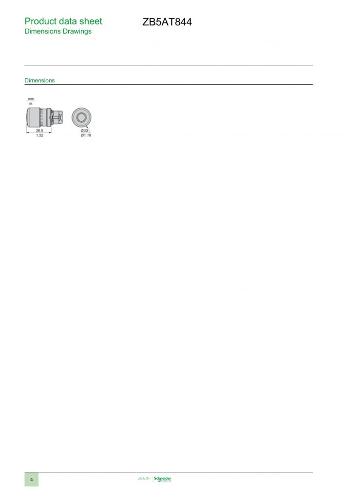 ZB5AT844 datasheet page 4