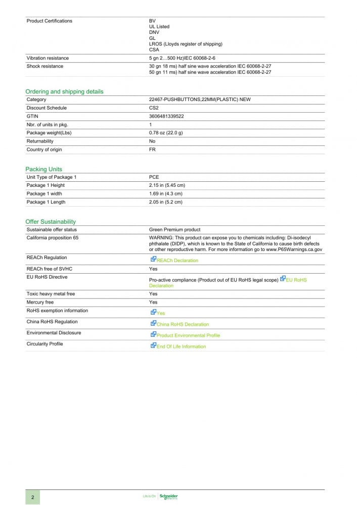 ZB5FK1263 technical document page 2