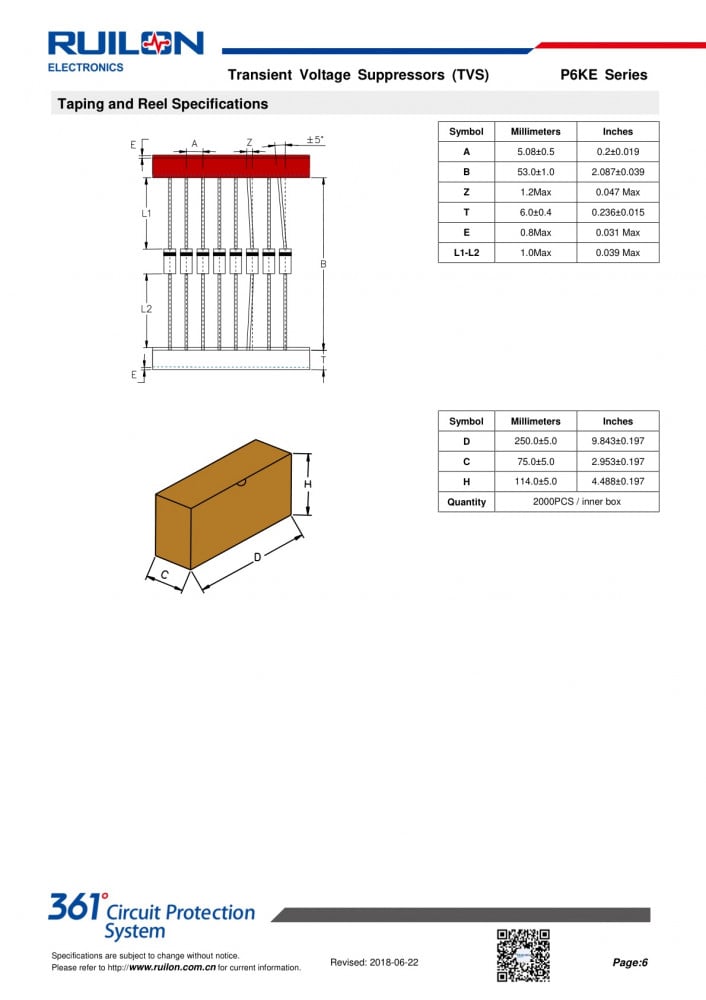 P6KE36CA datasheet page 6