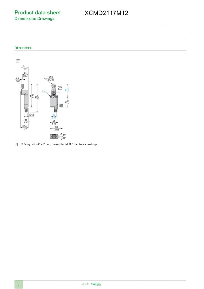 XCMD2117M12 technical document page 4