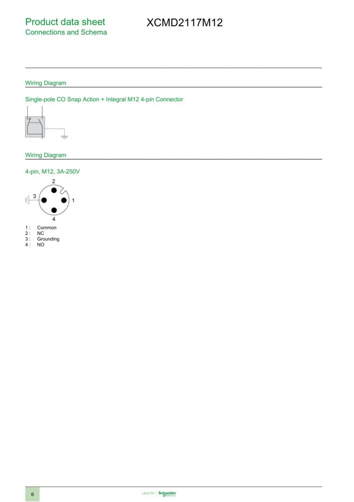 XCMD2117M12 technical document page 6