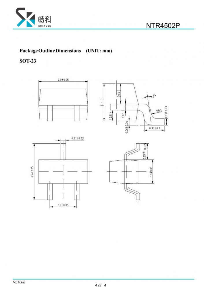 NTR4502P datasheet page 4