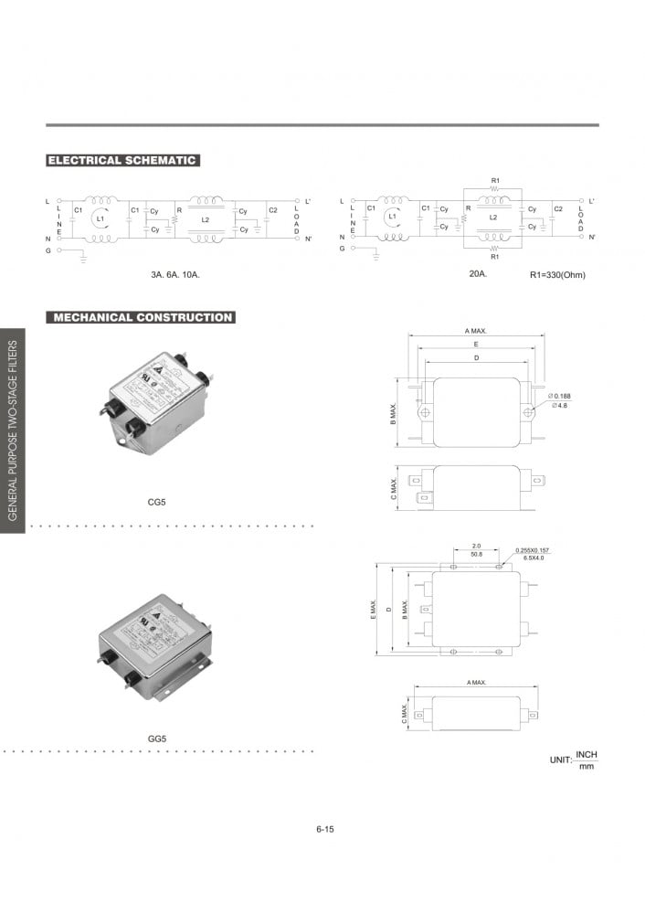 DELTA 10DWCG5 datasheet page 2