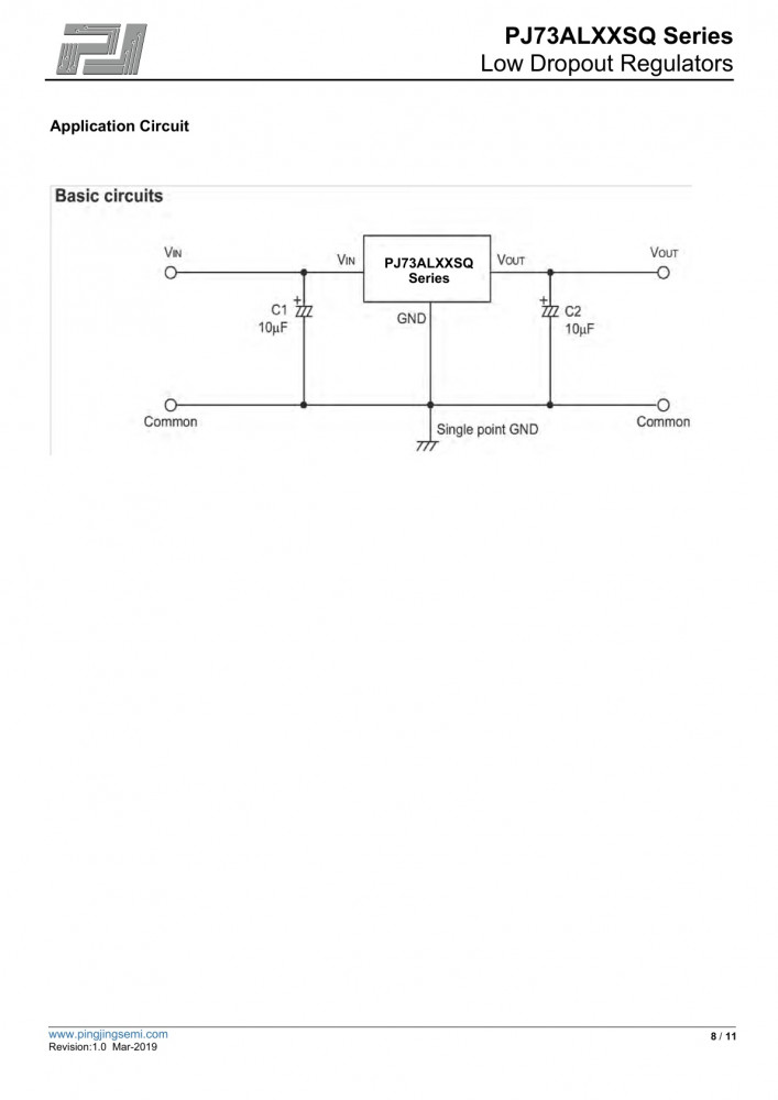 PJ73AL30SQ datasheet page 8