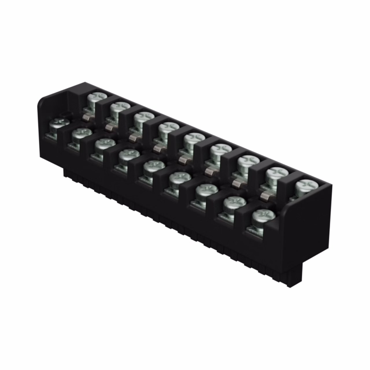5.08mm Pitch Beau EuroMate Pluggable Terminal Block, Dual Level, 270° Wire Entry, 18 Circuits for sale