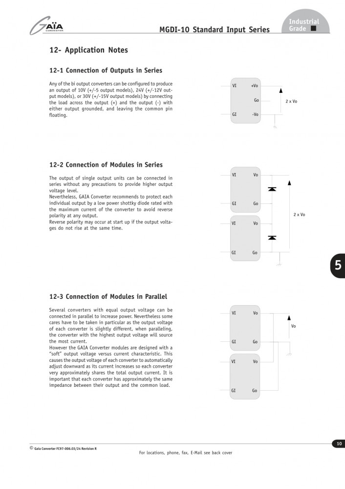 MGDI-10 datasheet page 10