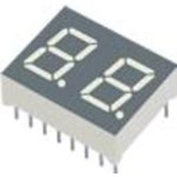 Kingbright DC03-11EWA LED Numeric Display