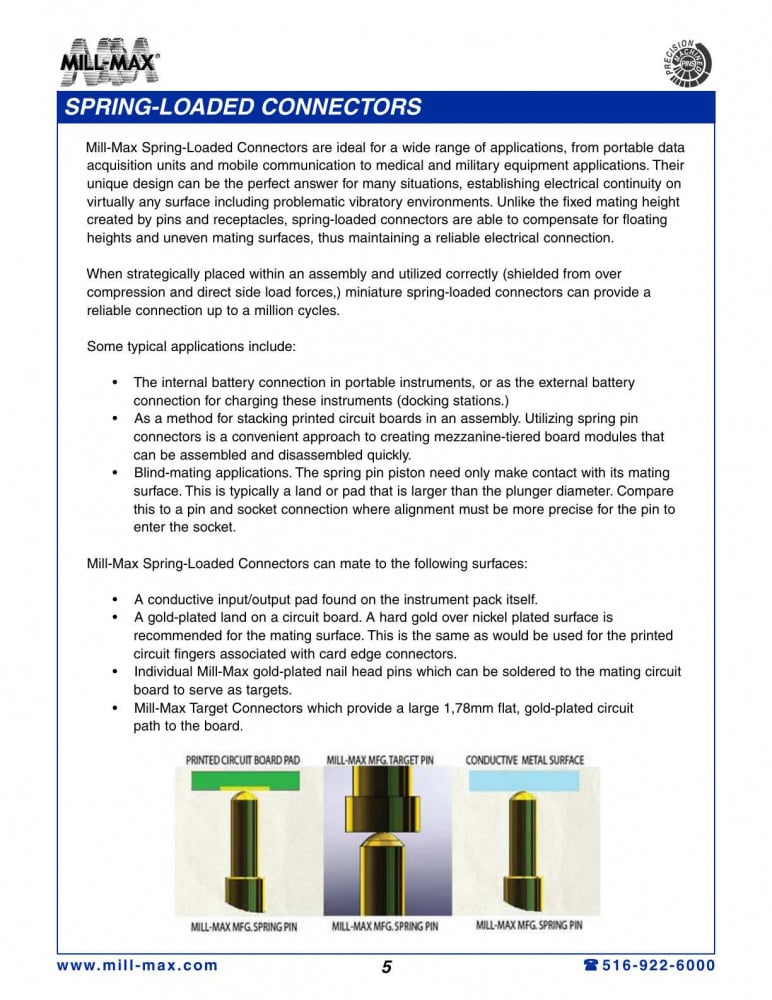 Mill-Max design guide page 6