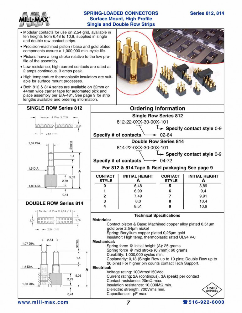 Mill-Max design guide page 8