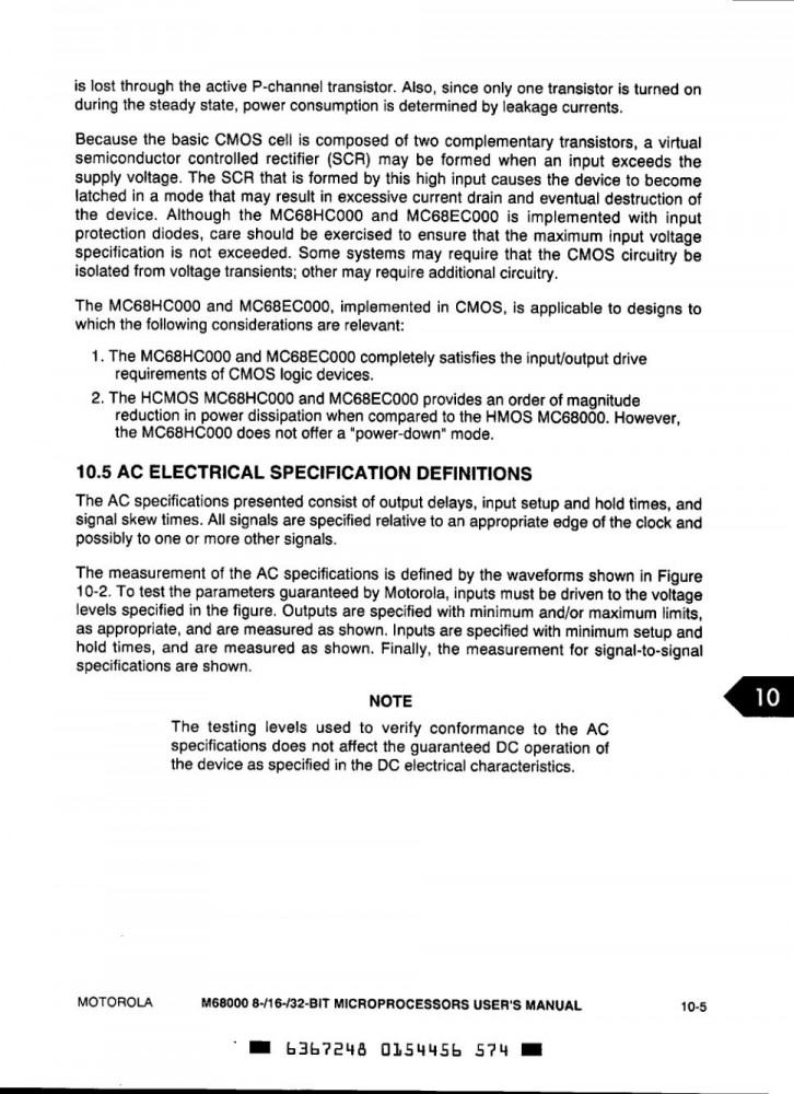 MC68EC000FU8 document page 5