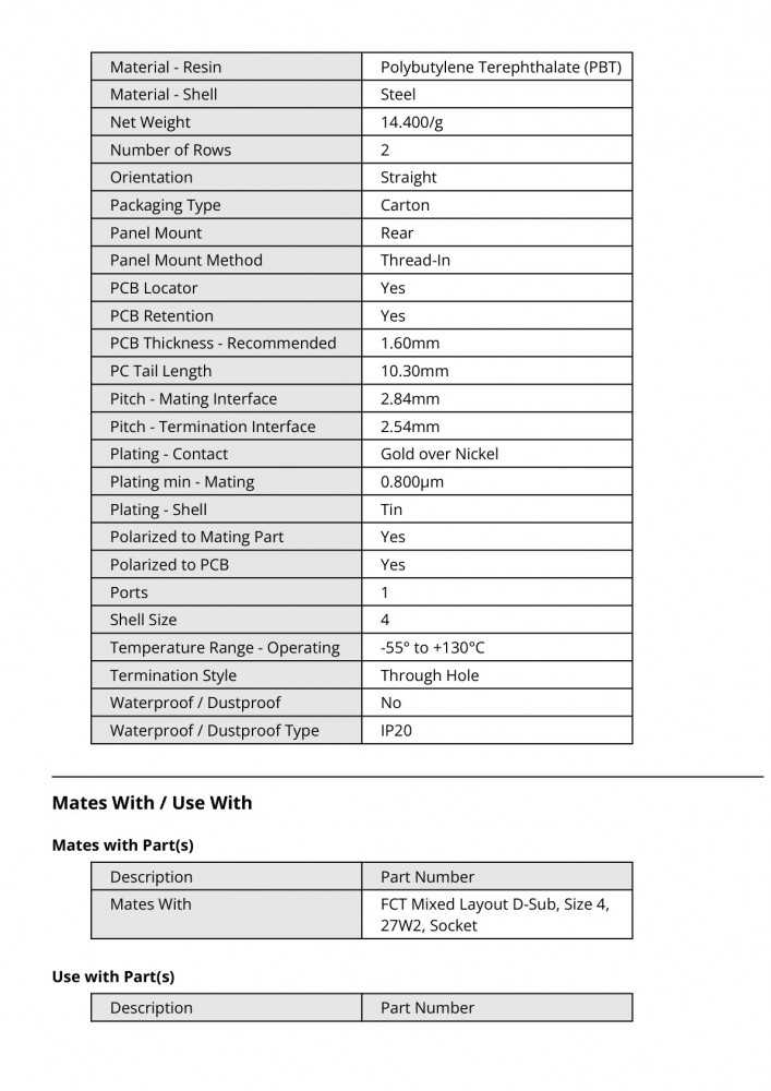 MOLEX 1731070978 technical drawing page 3