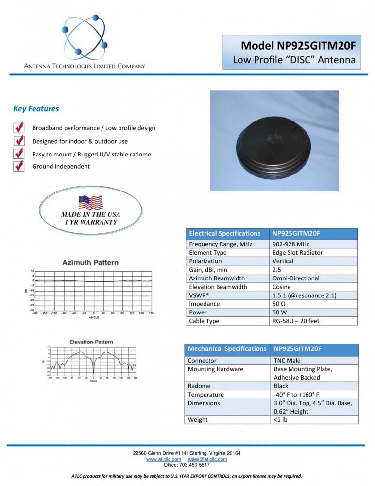 NP925GITM20F technical document page