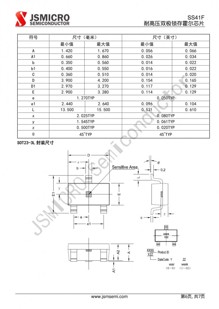 SS41F-JSM datasheet page 6