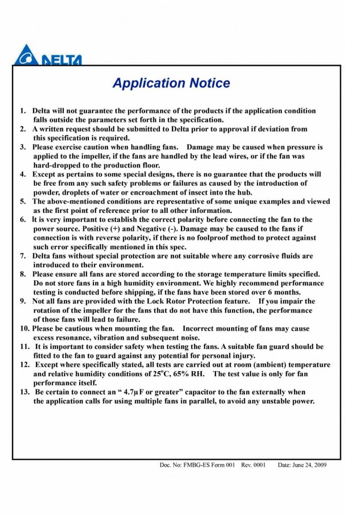 AFB0912SH-AY85 specification page 10