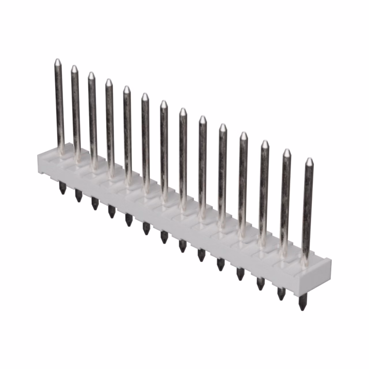 KK 396 Wire-to-Board Header, Vertical Round Pin, 14 Circuits, Tin (Sn) Plating, with Mating Pin Length of 16.18mm (.637