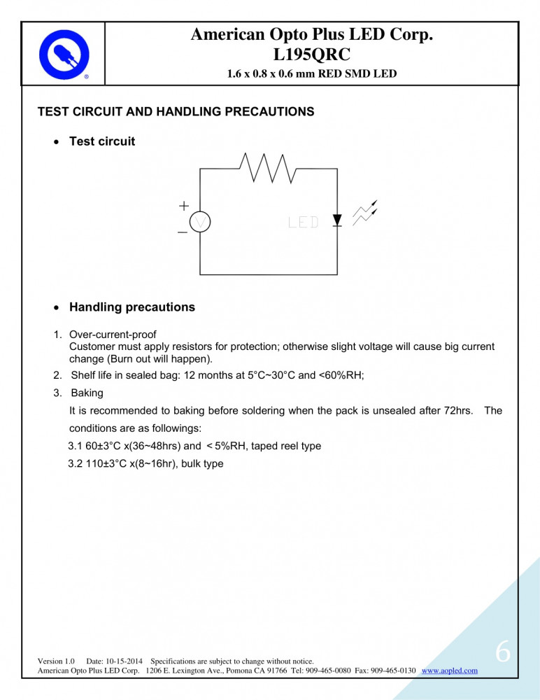 L195QRC datasheet page 6