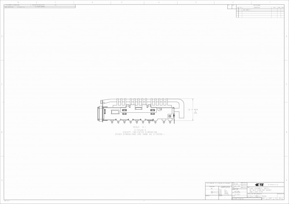TE Connectivity 2170539-2 drawing page 4