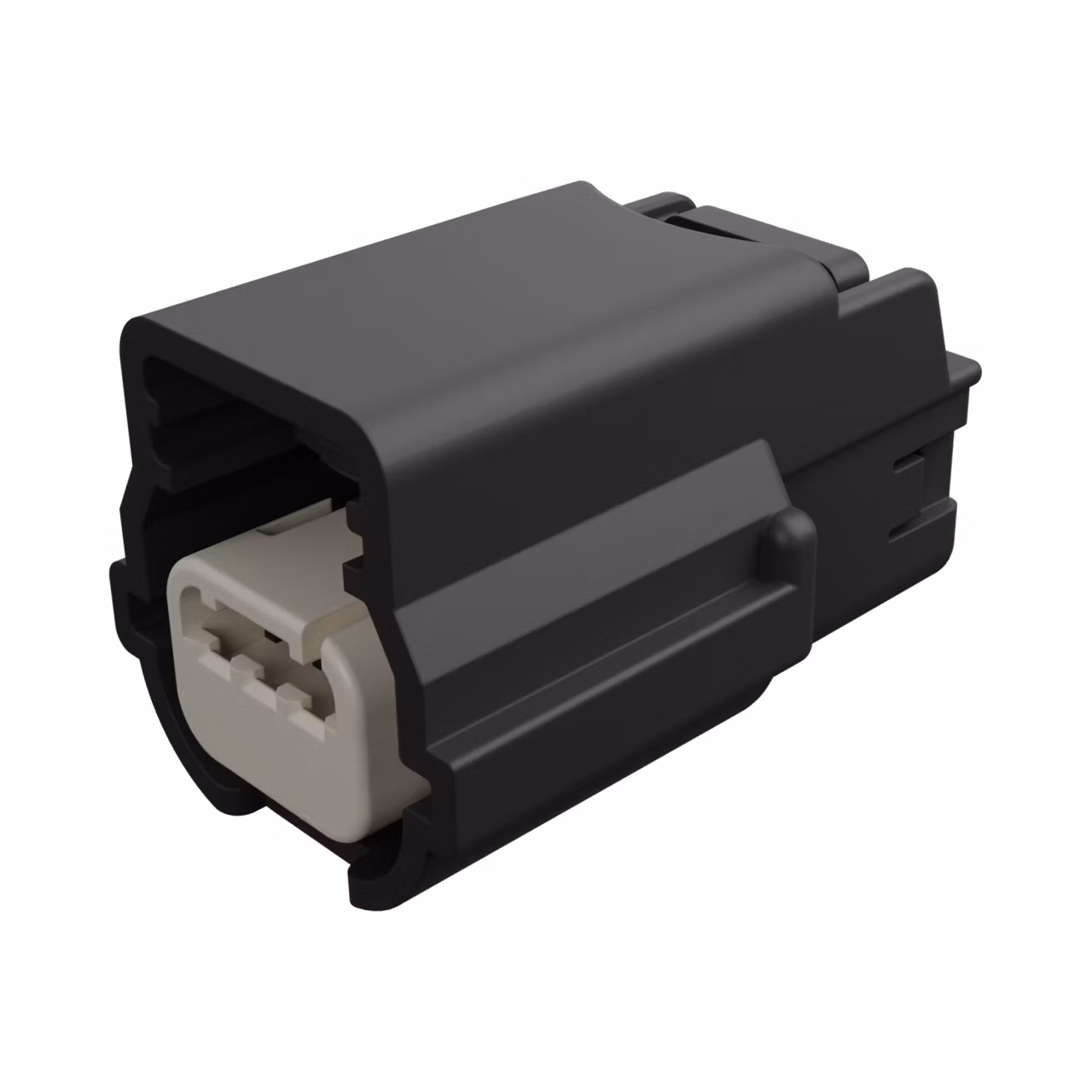 2.54mm MX64 Sealed Single Row Crimp Housing, MX64 Terminal, Dark Gray, 3  Circuits, Key D, without CPA Lock for sale