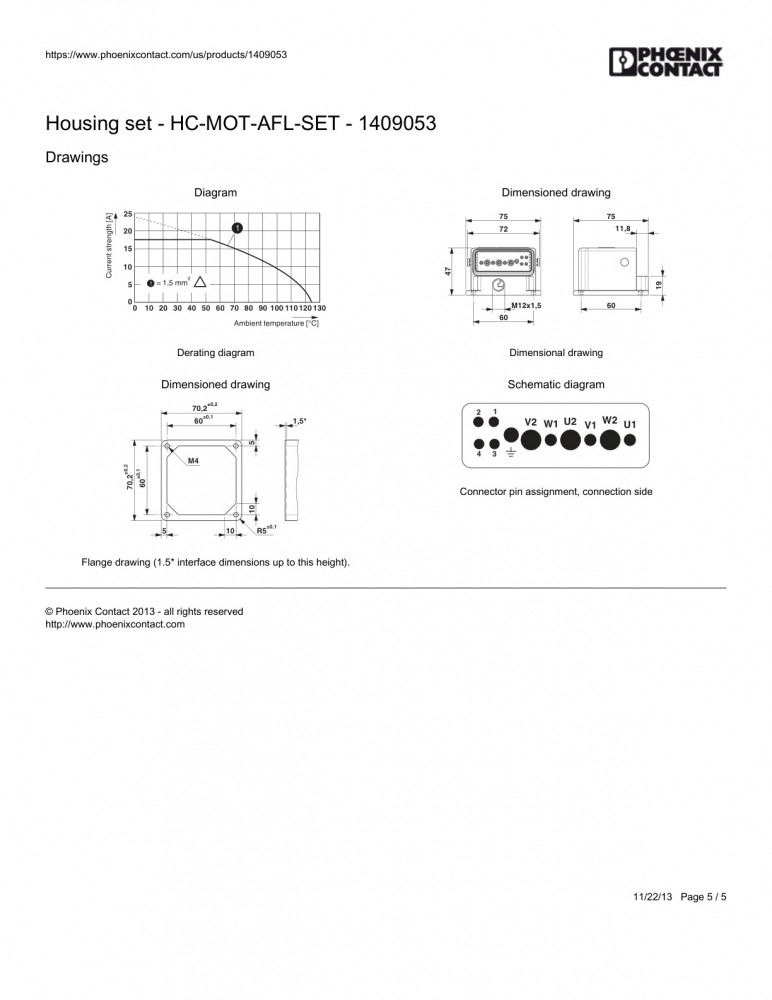 Phoenix Contact 1409053 technical document page 5
