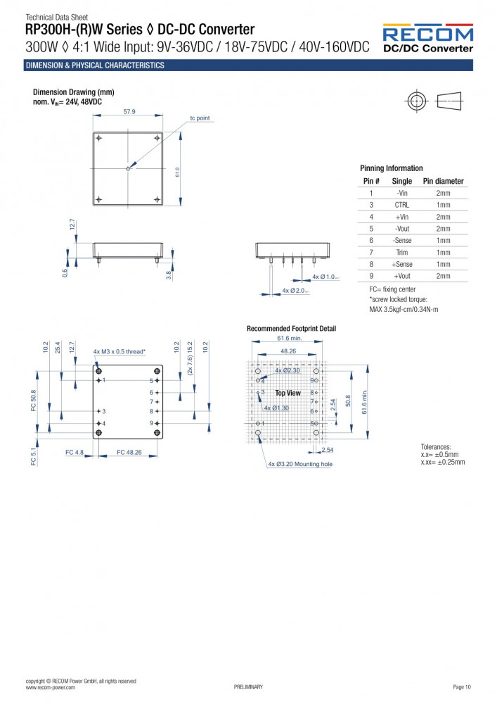 Technical document page 10