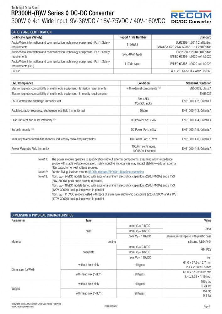Technical document page 9