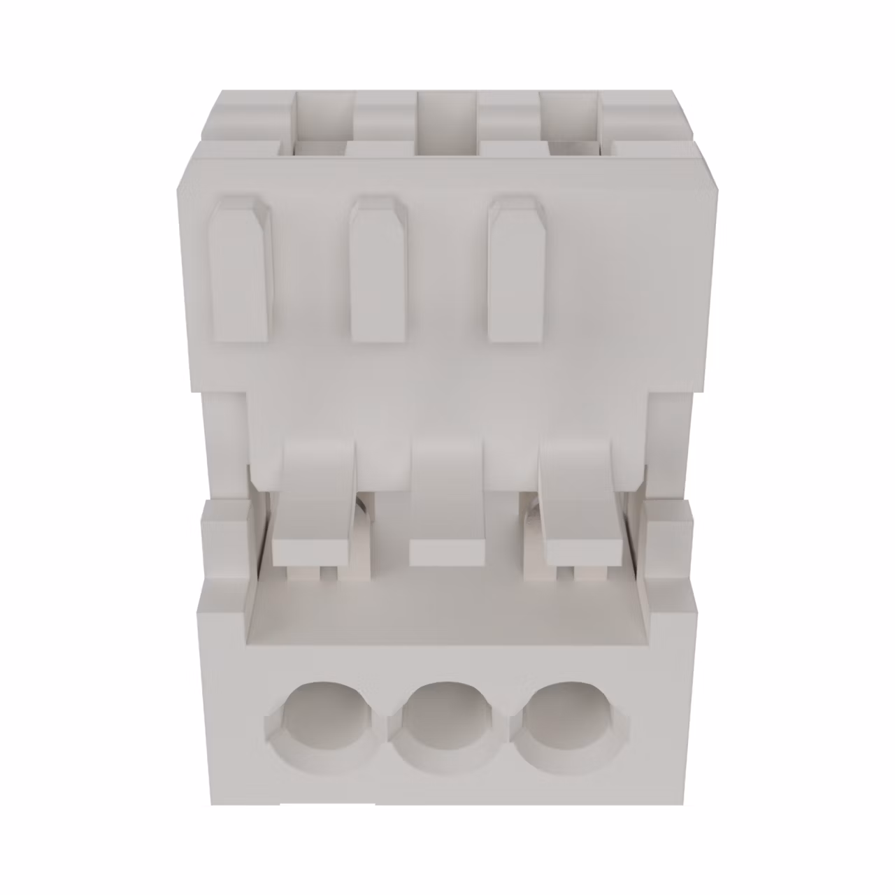 Appli-Mate RAST 2.5 Connector, 5.00mm Pitch, Female, 2 Circuits, Position Key D Removed, Open Endwalls for sale