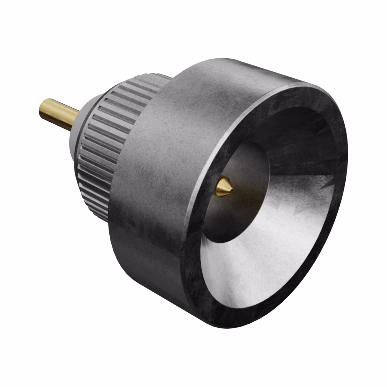 SMP-MAX Plug, Straight, Smooth Bore, Catchers Mitt, Panel Mount, Press-in, Tri-Metaletal Plated Body, Tray, 50 Ohms for sale