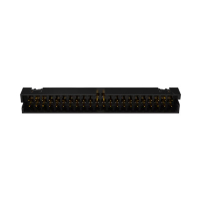 2.00mm Pitch, Milli-Grid PCB Header, Dual Row, Right-Angle, Through Hole, 44 Circuits, 0.38µm Gold (Au) Plating, 3.50mm Tail Length, Dual Side Slots, Dual Friction Locks, Center Polarization, Tube for sale