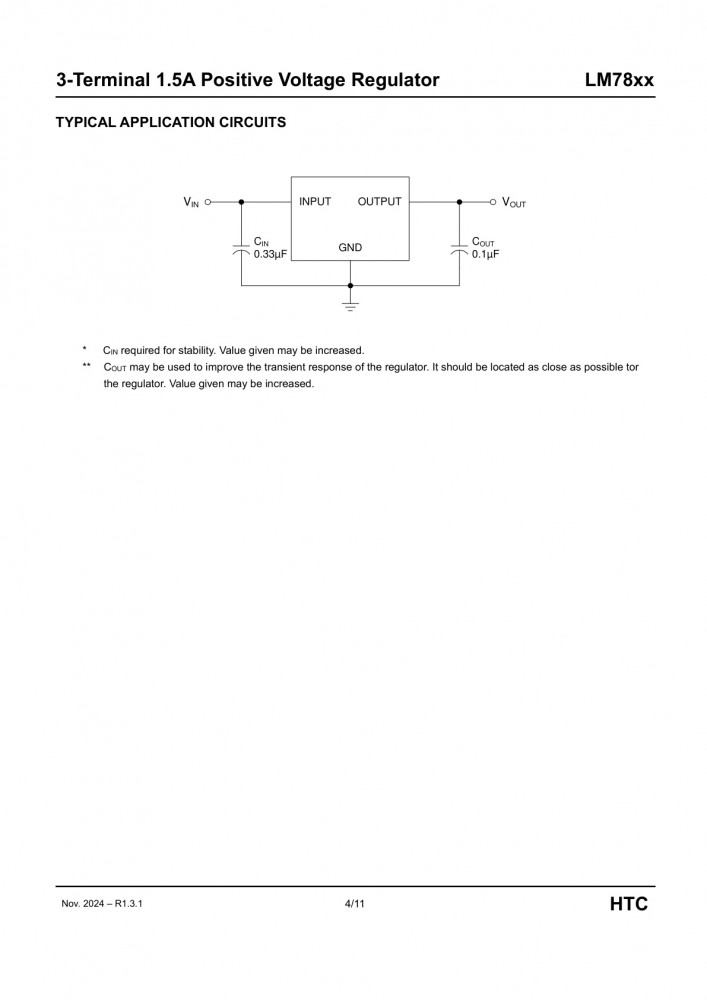 LM7809T datasheet page 4